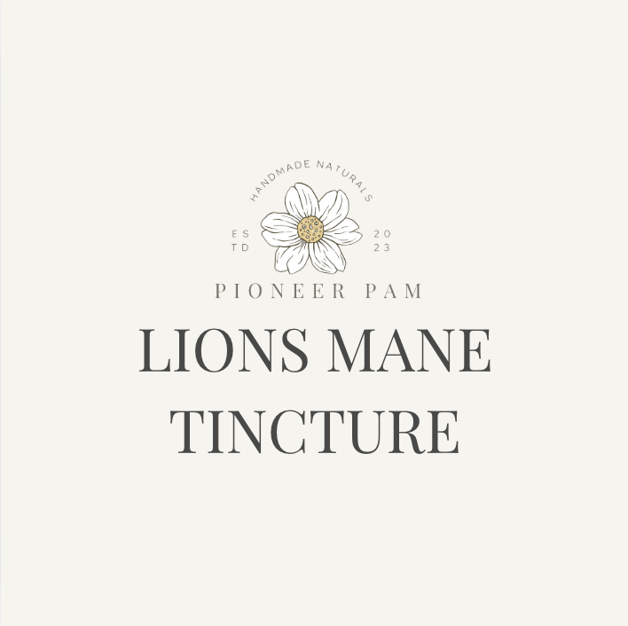 Lions Mane Tincture: Mood, Memory, Stress Support, Brain Health ...